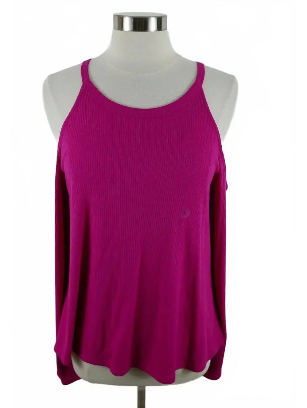 Aeropostale | Tops | New Aeropostale Womens Ribbed Rayon Blend Ls Open ...